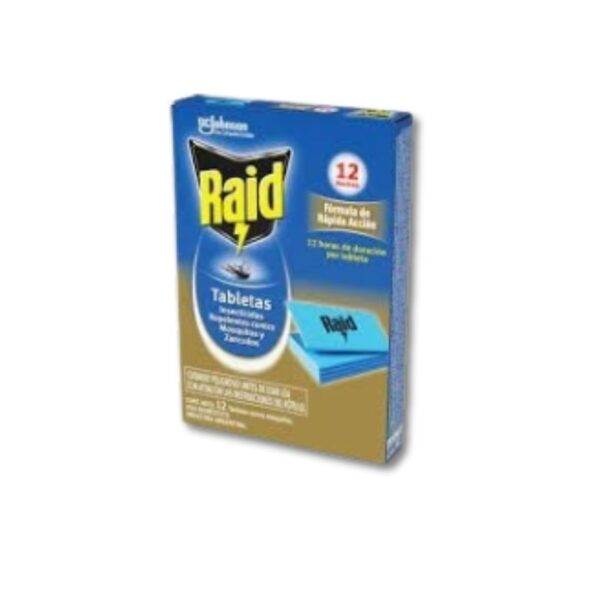 RAID TABLETAS X 12 – Química Hurlingham